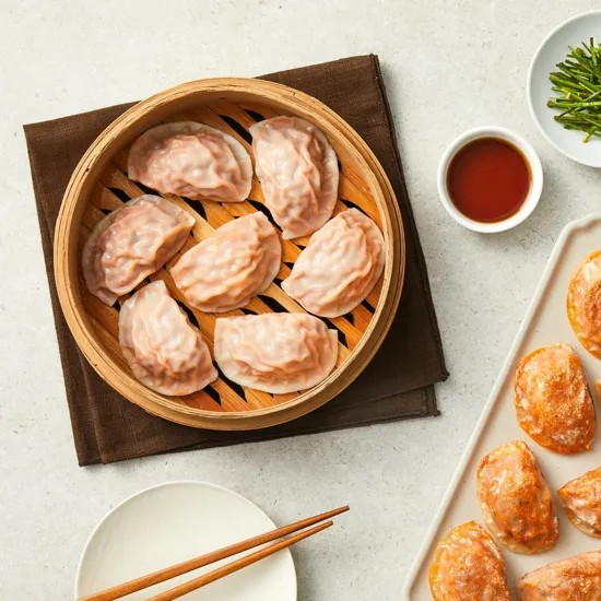 9757 CJ Bibigo Home-made Kimchi Mandu 비비고 수제 진한김치만두 400gx2 – Koreanfood.in